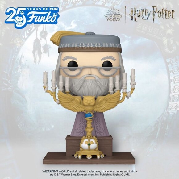Funko | Toys | Funko Pop Deluxe Harry Potter Albus Dumbledore With ...